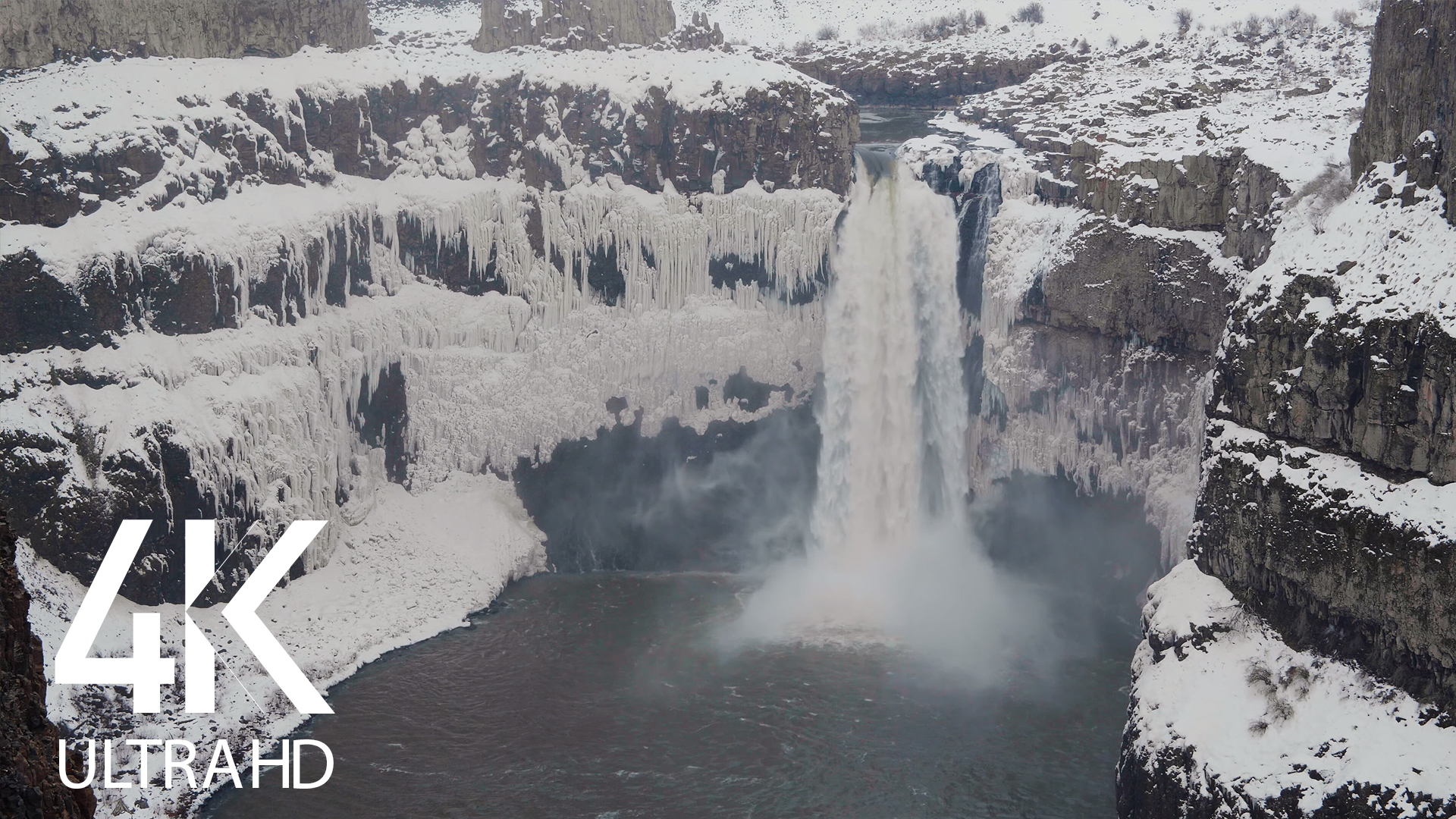 Palouse Falls Frozen