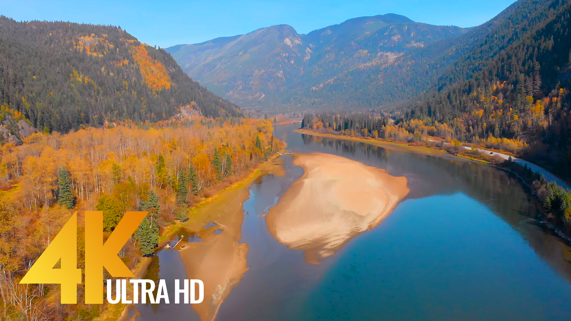 4K Aerial Views of Canada, British Columbia - Aerial Drone Video ...